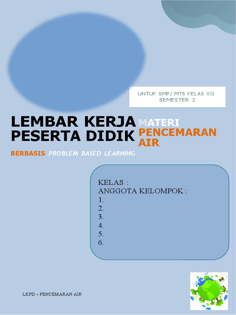 LKPD Pencemaran Air PBL | PDF