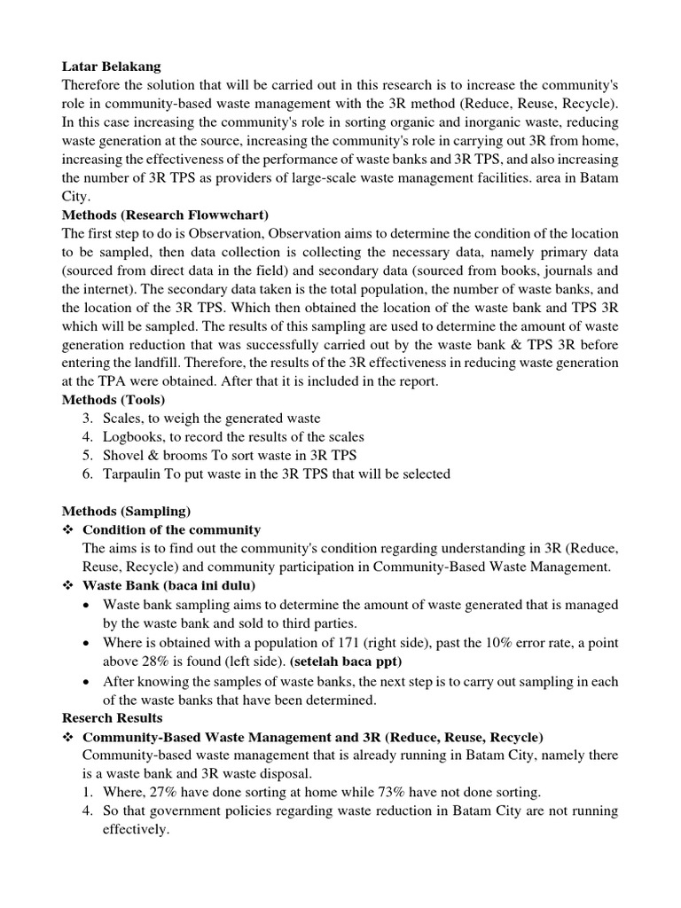 Naskah Semhas | PDF | Waste | Waste Management