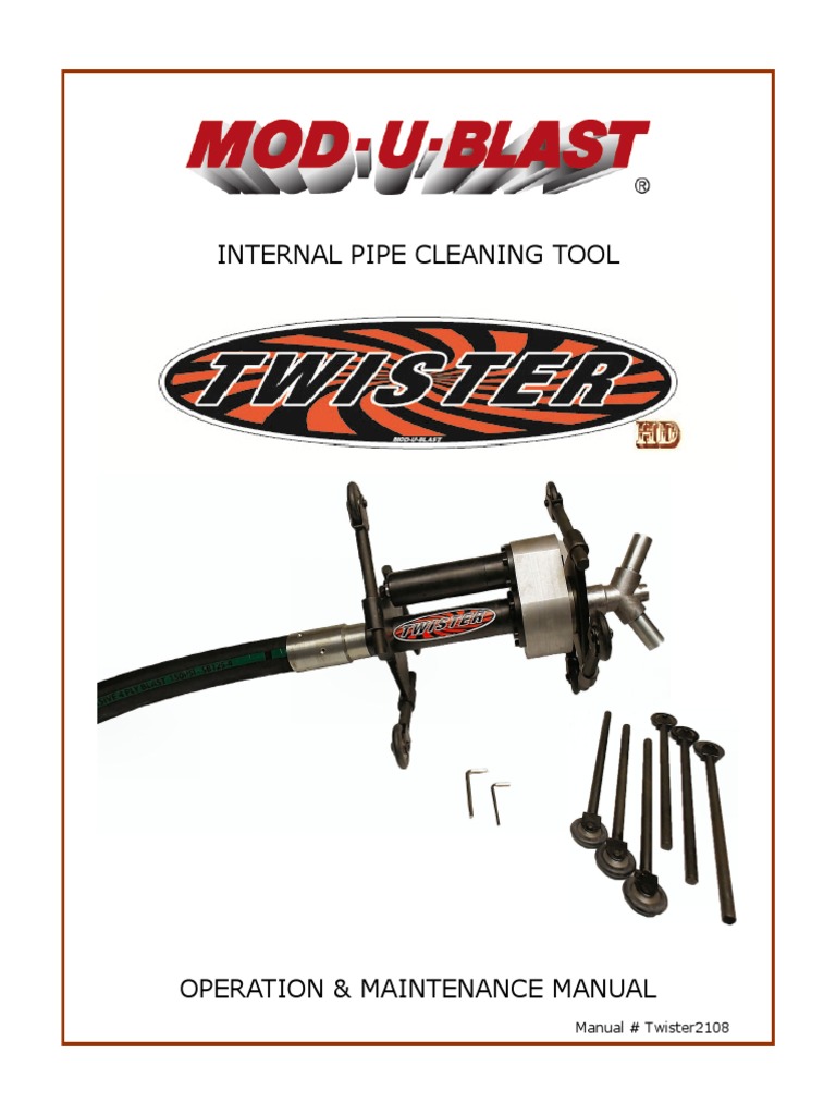 Twister Manual 2108 | PDF | Pipe (Fluid Conveyance) | Engines