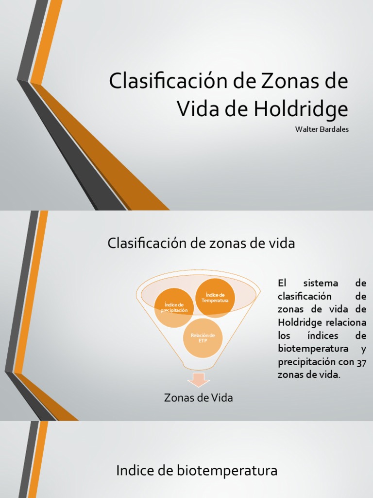 Clasificacion de Zonas de Vida | PDF | Evapotranspiración | Ecología