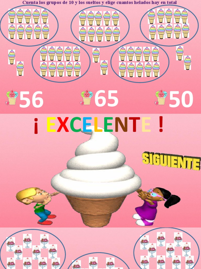 NME... Trayecto 2... La Centena... Contar de 10 en 10.Pptx Versión 1 | PDF