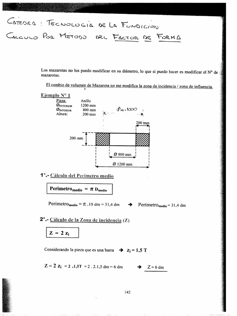 Ejercicio Resuelto Factor de Forma | PDF