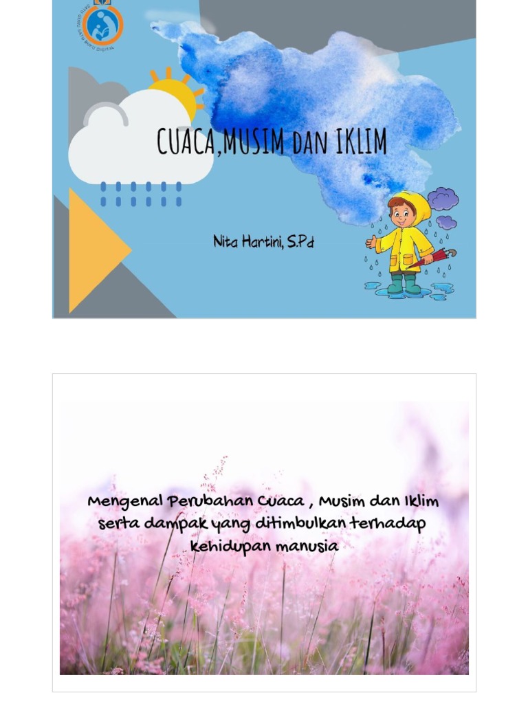 Cuaca, Musim Dan Iklim | PDF
