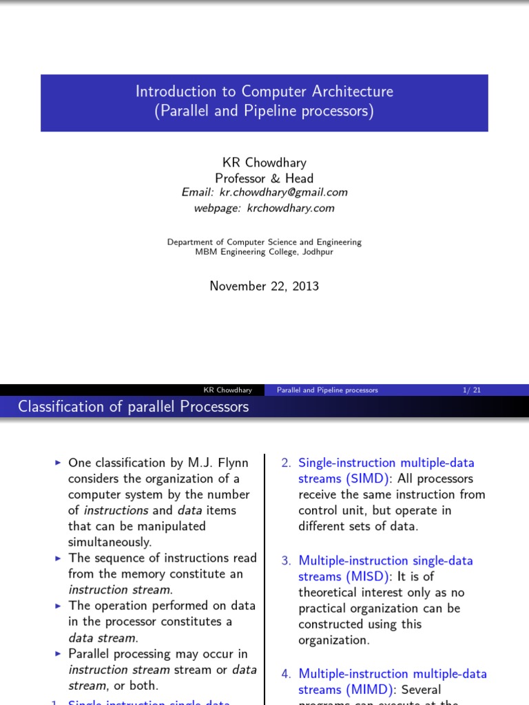 Pipelining | PDF | Parallel Computing | Central Processing Unit Pipelining | PDF | Parallel Computing | Central Processing Unit