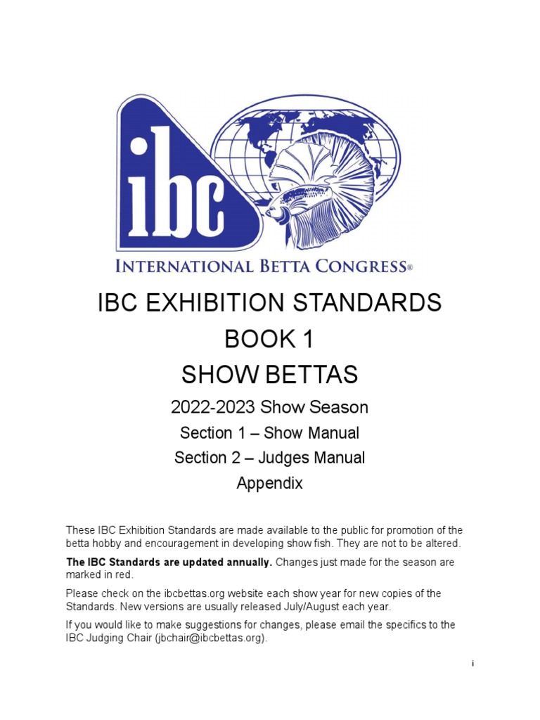 IBC 2022 Exhibition Standards Book 01 Final | PDF | Color | Apprenticeship