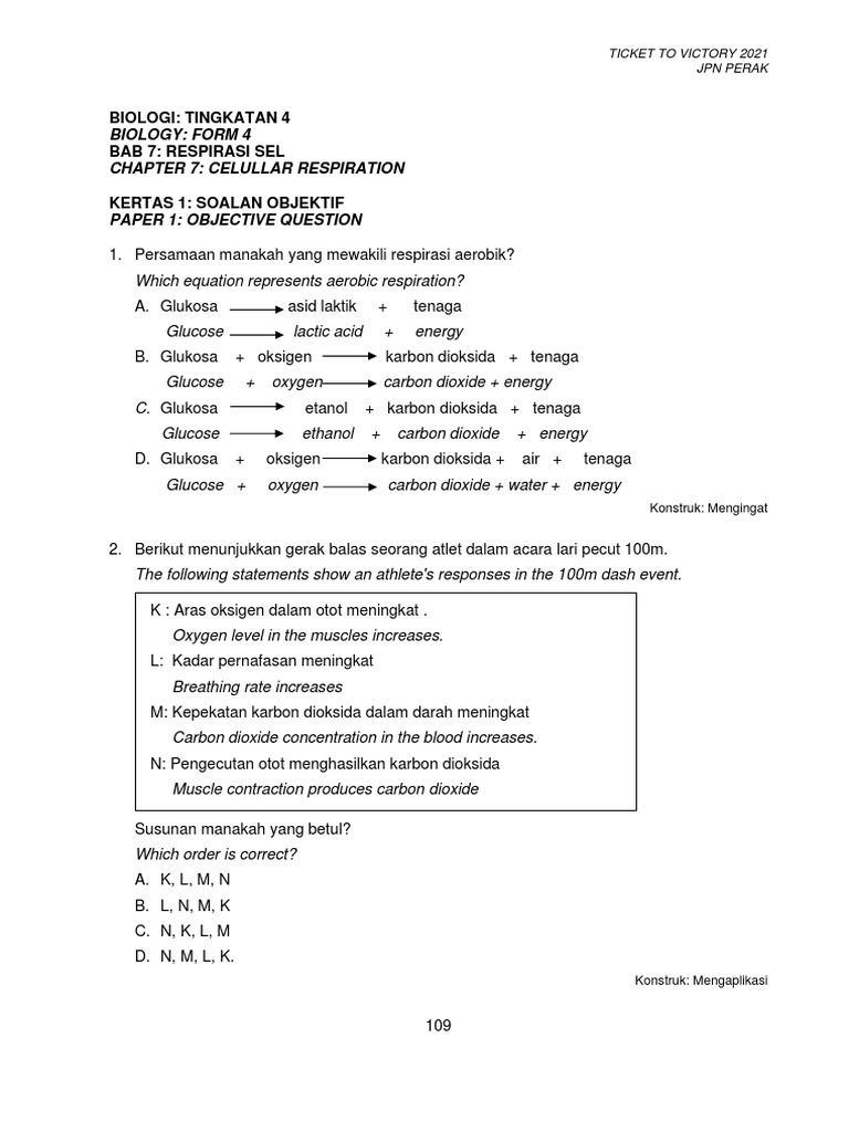 TICKET To VICTORY BIO C4 - C6 F4 | PDF