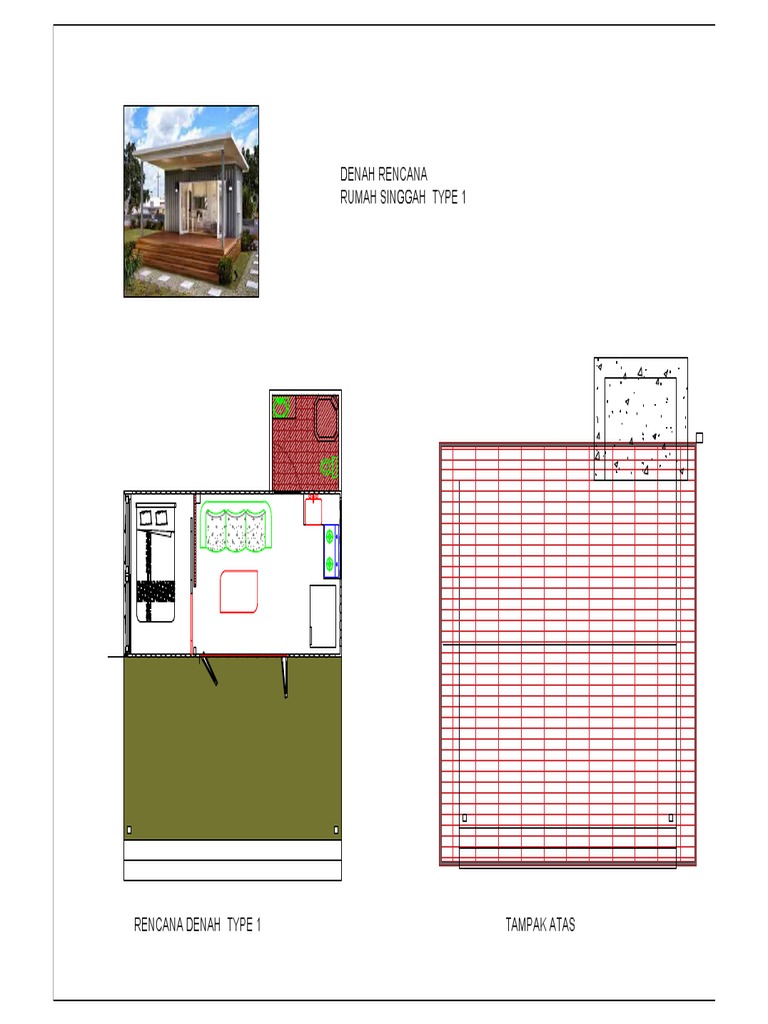 3.denah RS Type 1 | PDF
