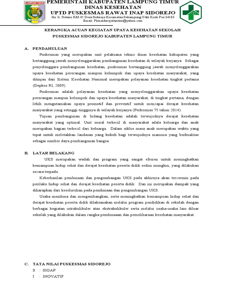 Kak Uks | PDF | Pengembangan Diri