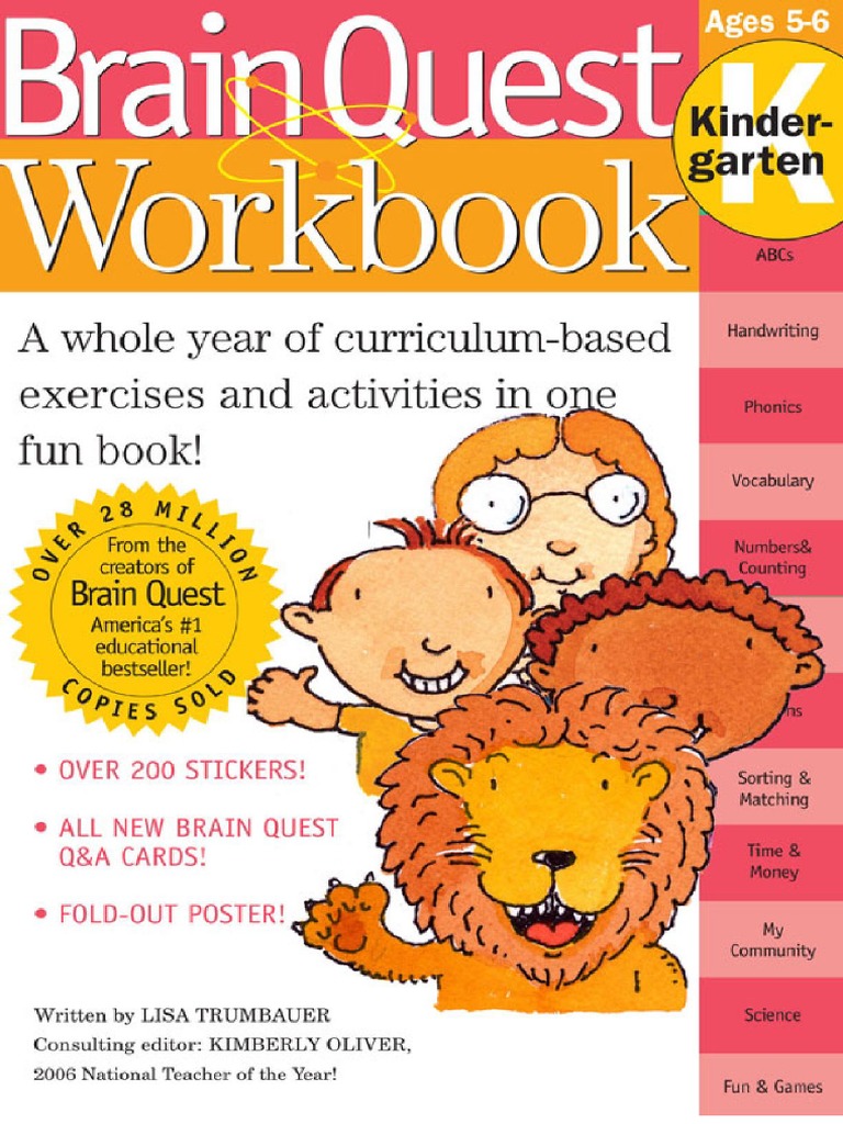 Brain Quest Workbook Grade K | PDF