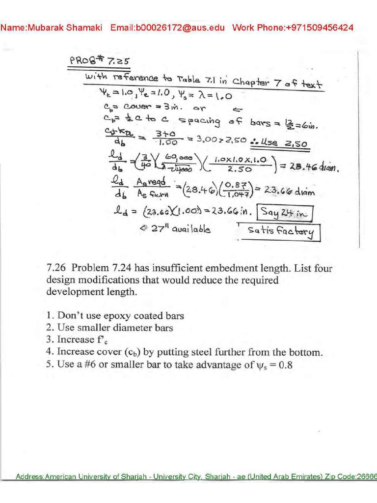 Solution Manual Design of Reinforced Concrete by Mccormac - Page - 216 ...