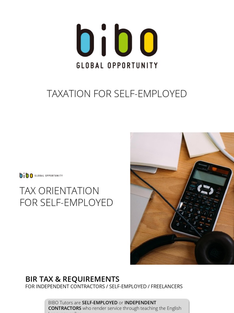Self-Employment Tax Guide for Tutors | PDF | Taxes | Income Tax