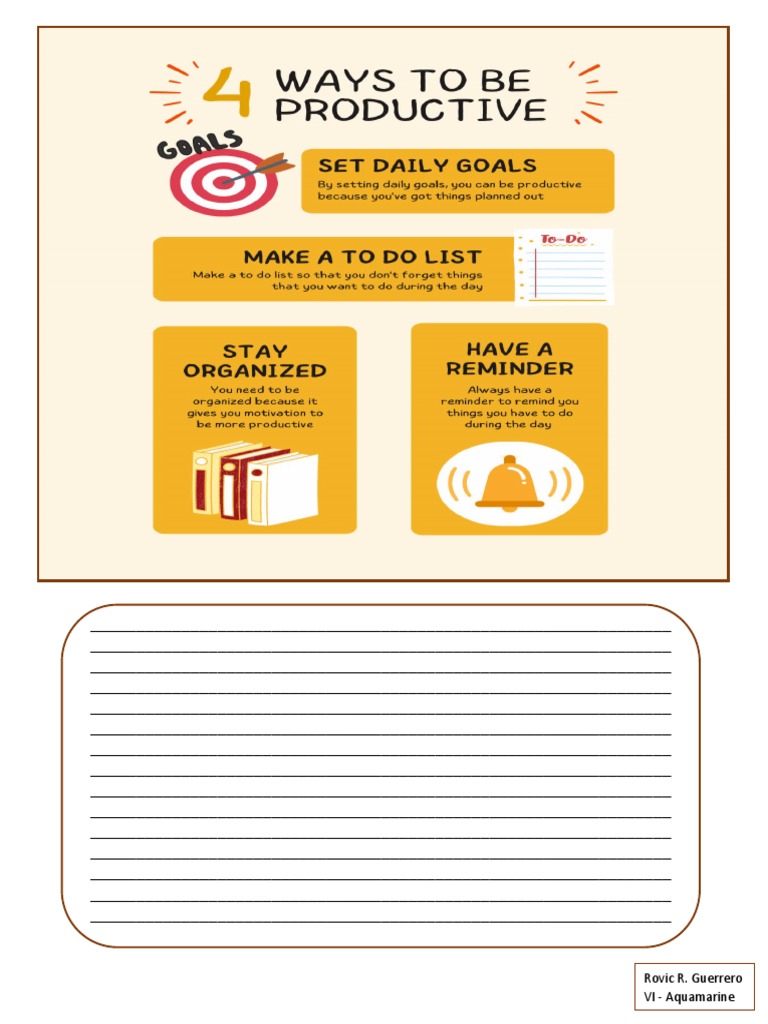 Red Illustrated Timeline Infographic | PDF