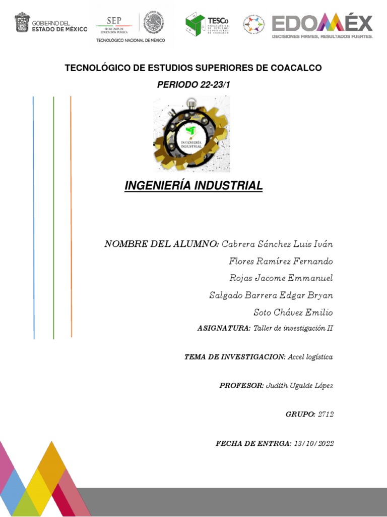 Accel Logística | PDF | Almacén | Logística