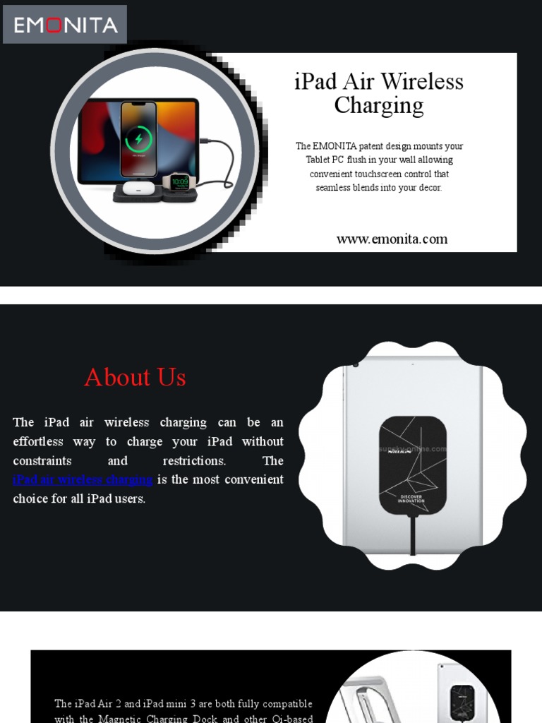 iPad Air Wireless Charging Solutions | PDF