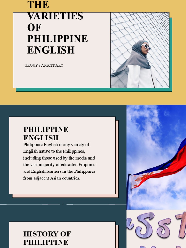 The Varieties of Philippine English | PDF | English Language | Philippines