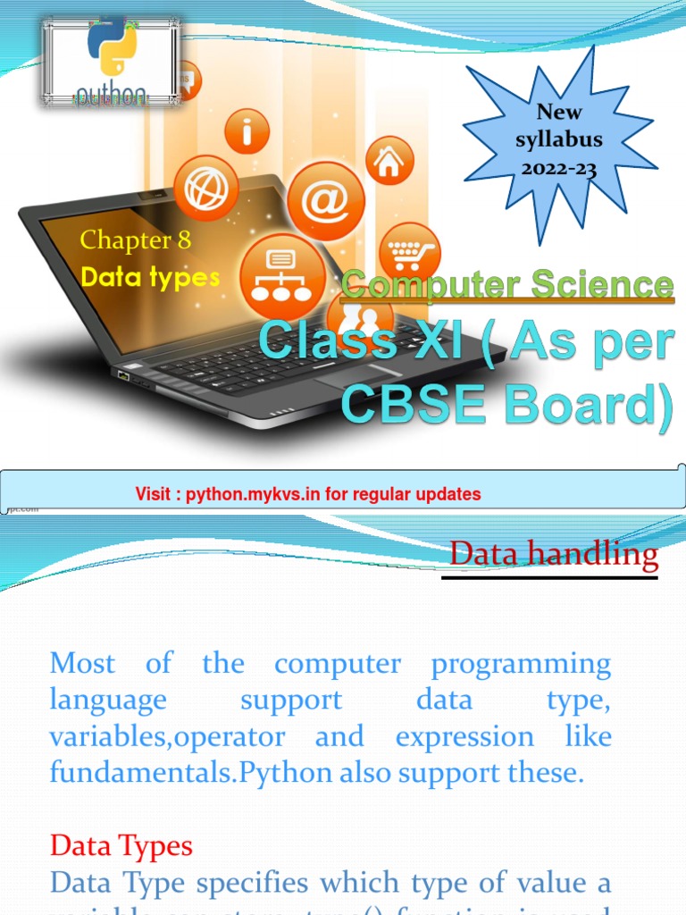 Data Types8 Pdf Data Type Integer Computer Science