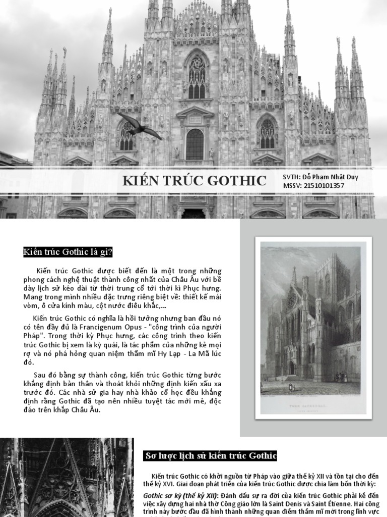 Kiến trúc Gothic | PDF