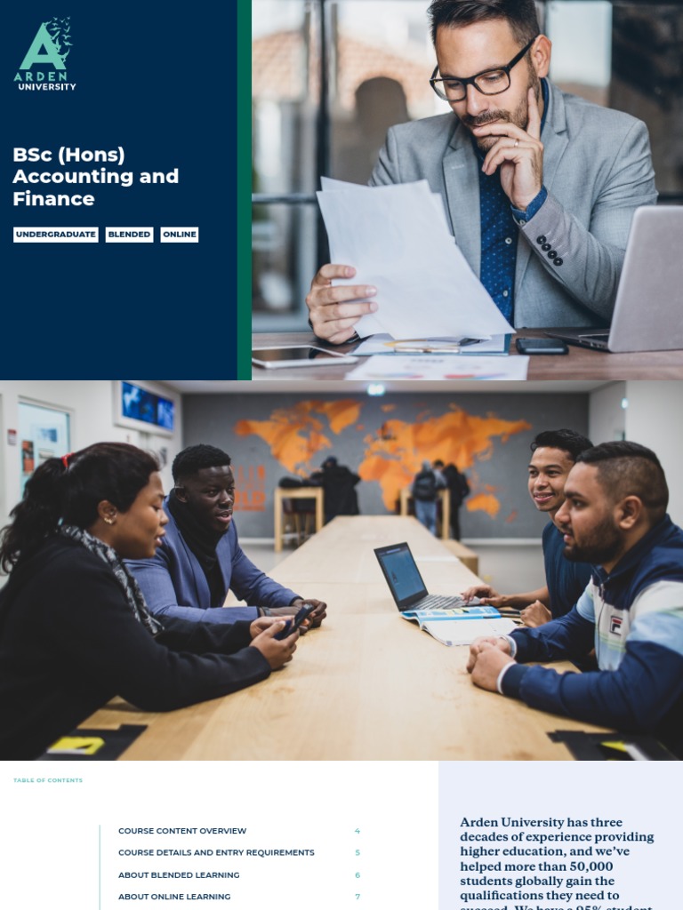 BSC Hons Accounting and Finance | PDF | Audit | Risk