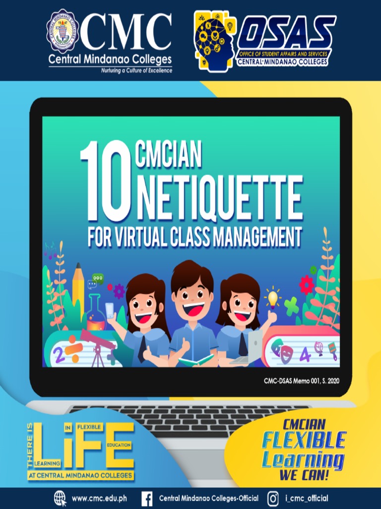 Cmcian 10 Netiquette For Virtual Class Management | PDF