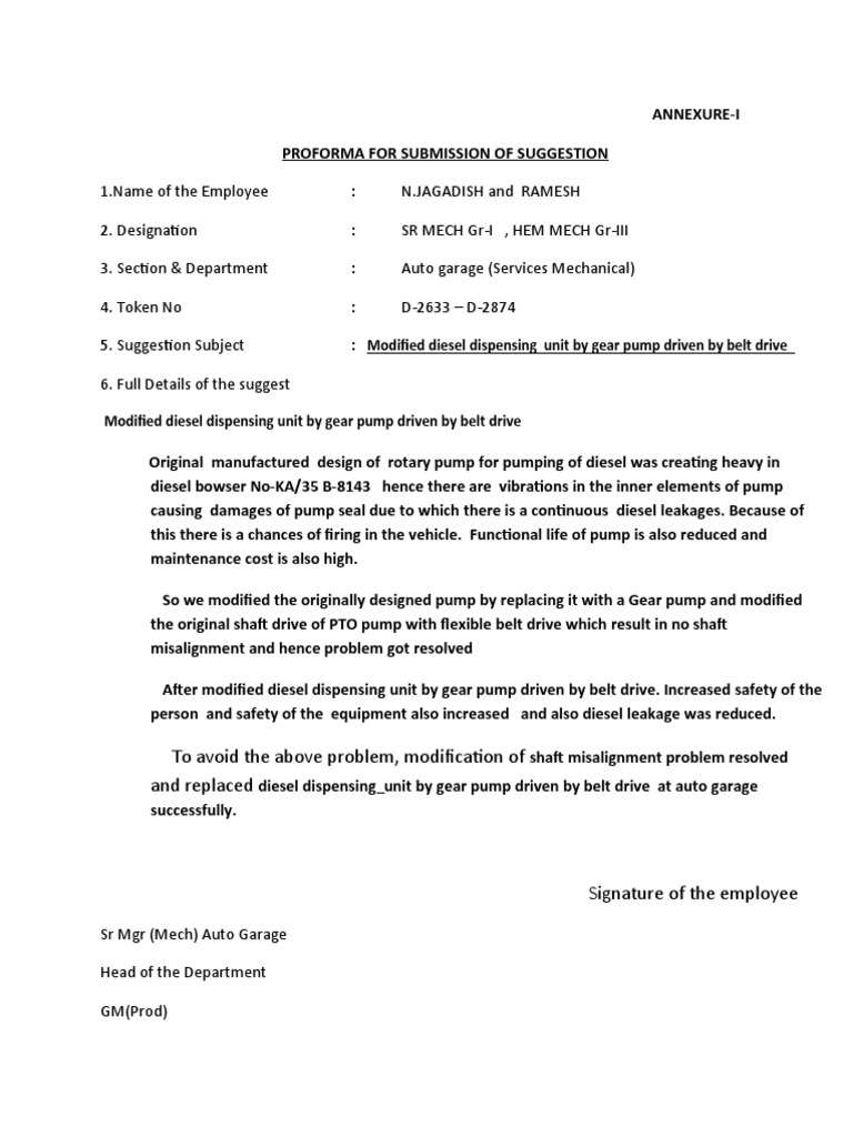 ANNEXURE Modified | PDF