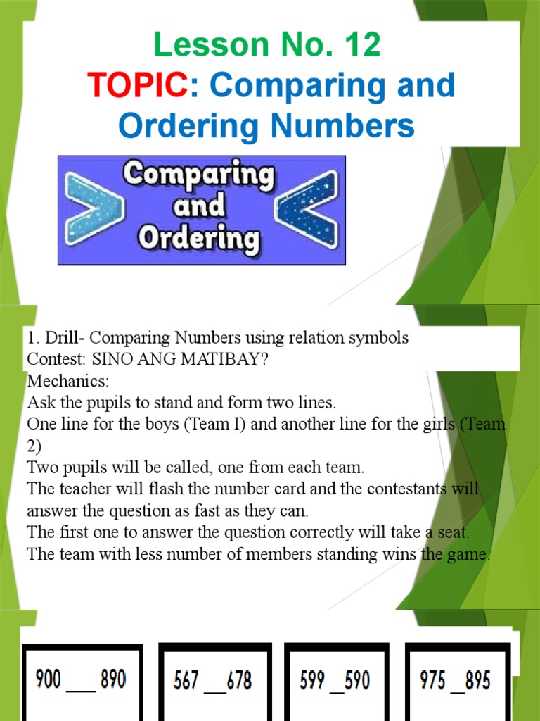 MATH LESSON 12 Edited | PDF | Cognition | Learning