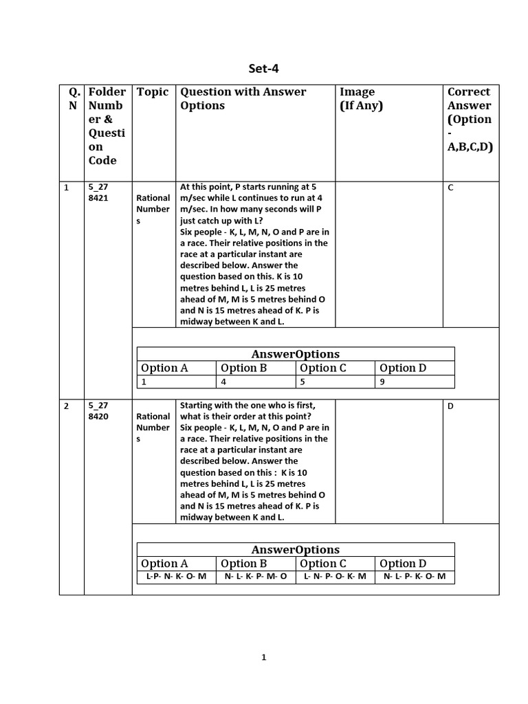 Set4 Maths Classviii PDF | PDF | Mathematical Concepts | Algebra