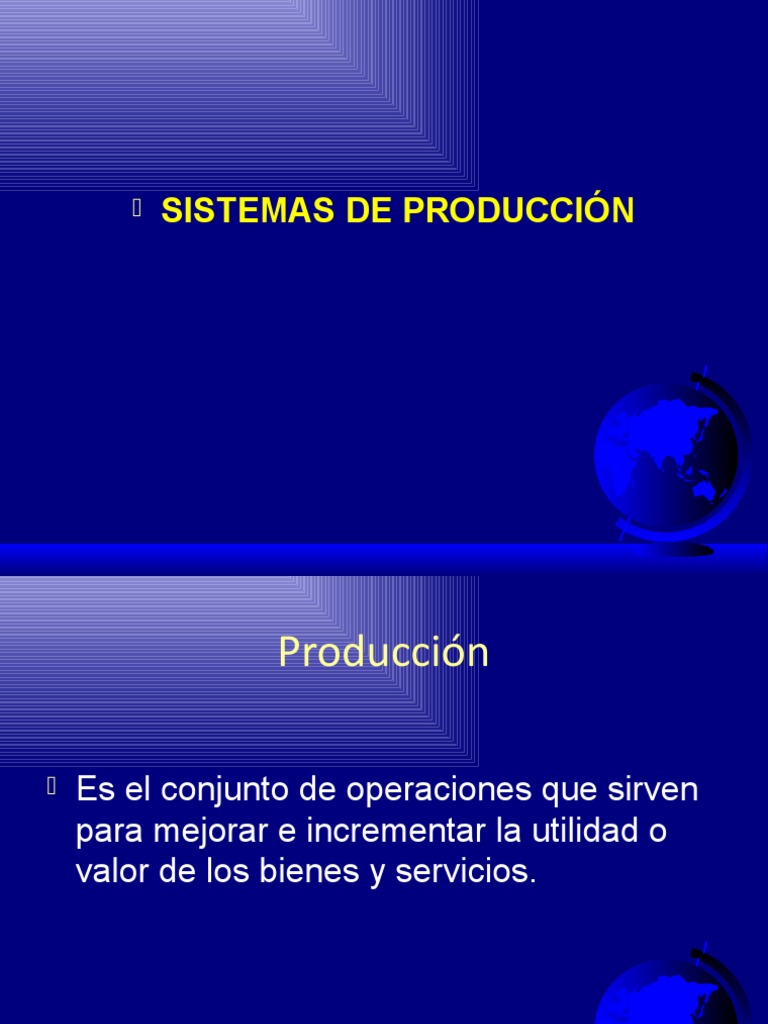 Tipos de Procesos | PDF | Producción en masa | Economias