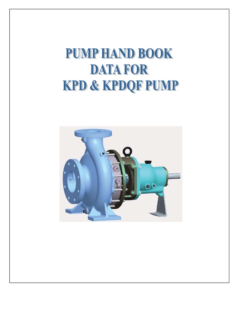 KPD Pump20Handbook | PDF