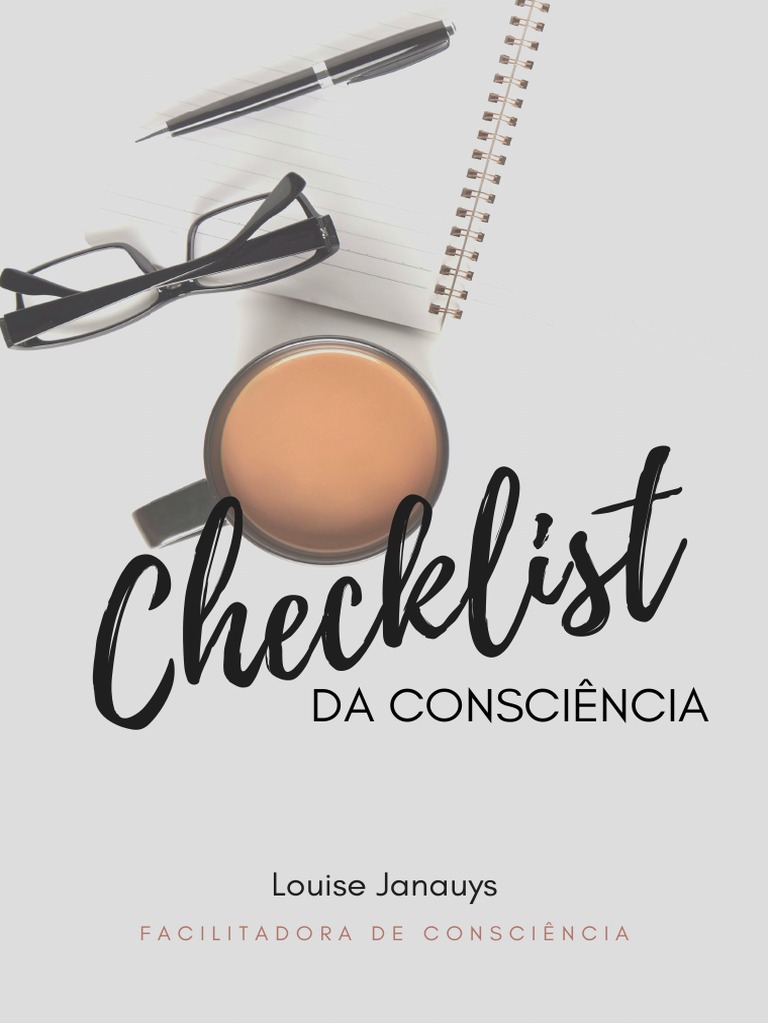 Checklist diário para definição de objetivos e acompanhamento do ...