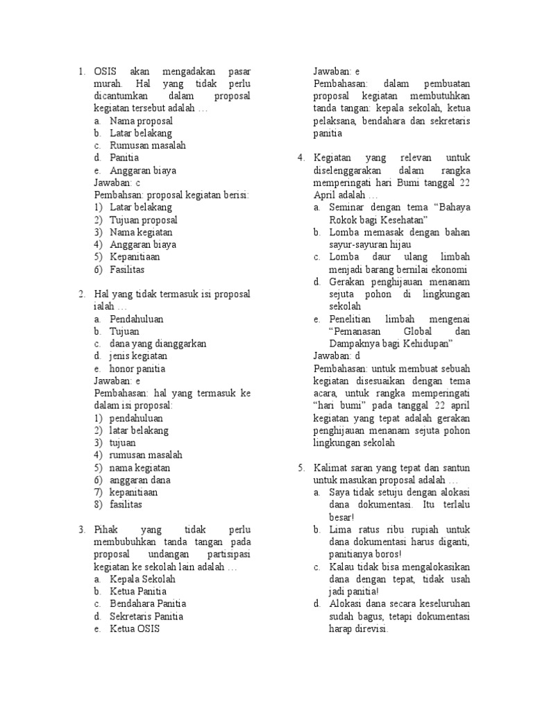 Uh Teks Proposal | PDF