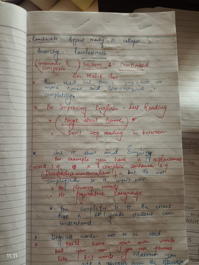 Sassi Malik Sher Lecture 1 Continued | PDF