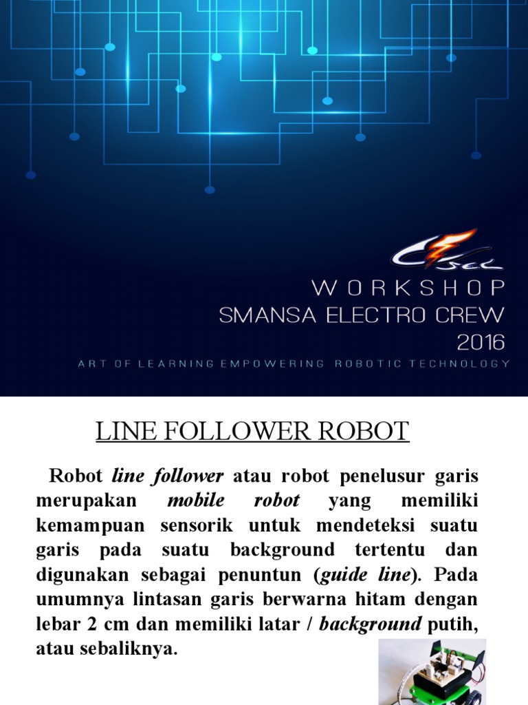 Materi Line Follower Robot | PDF