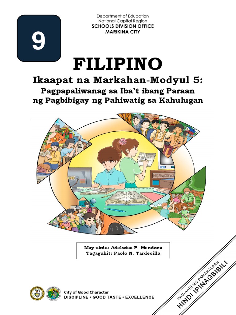 NCR Final Filipino9 q4 m5 | PDF
