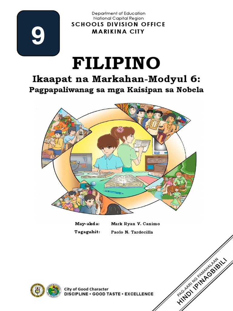 NCR Final Filipino9 q4 m6 | PDF