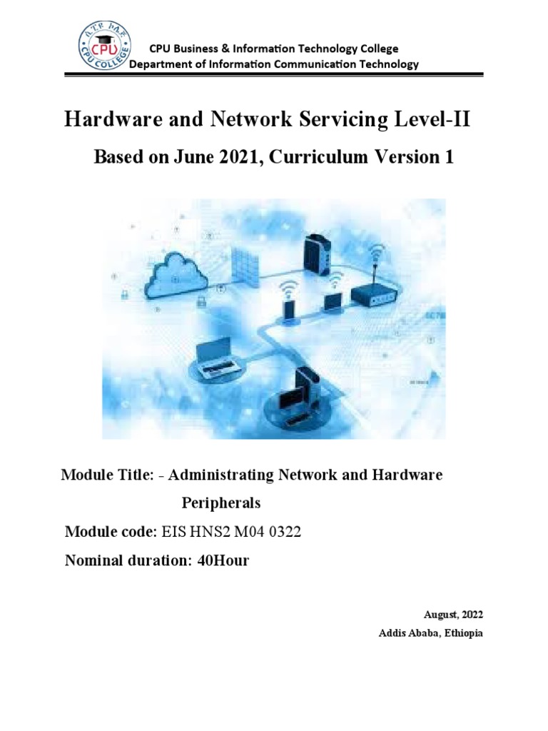 M04 Adminstrate Network & H.P | PDF | Computer Network | Computer Hardware