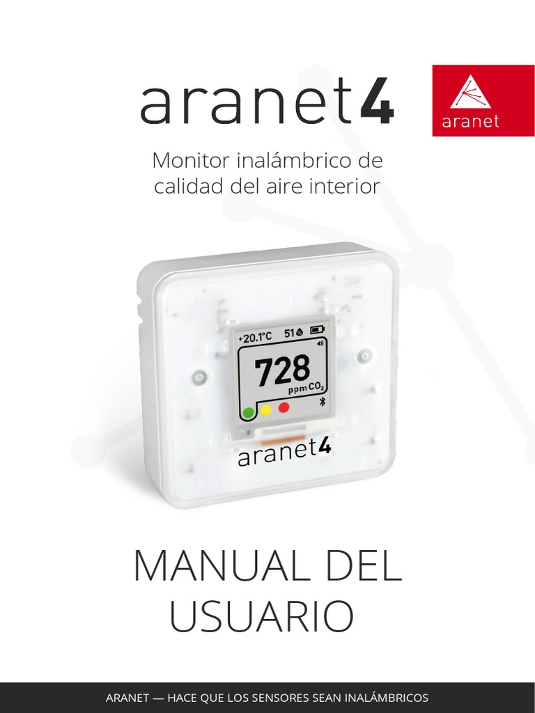 Aranet4 Manual Del Usario v2.01 | PDF | Android (sistema operativo) | Bluetooth