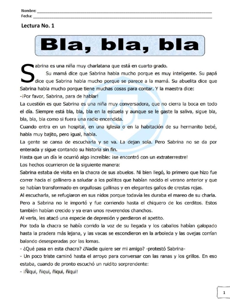 Cuadernillo de Lecturas, Cuarto Grado | PDF