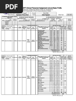 School Form 7 Sample | PDF | Teachers | Economies