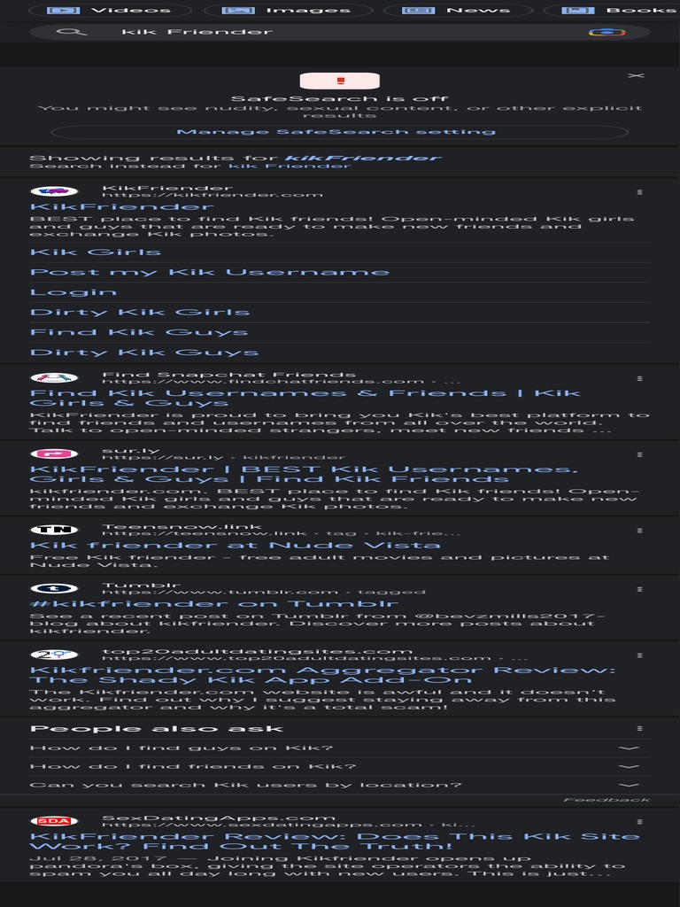 Kik Friender - Google Search | PDF | Sports & Recreation | Games & Activities