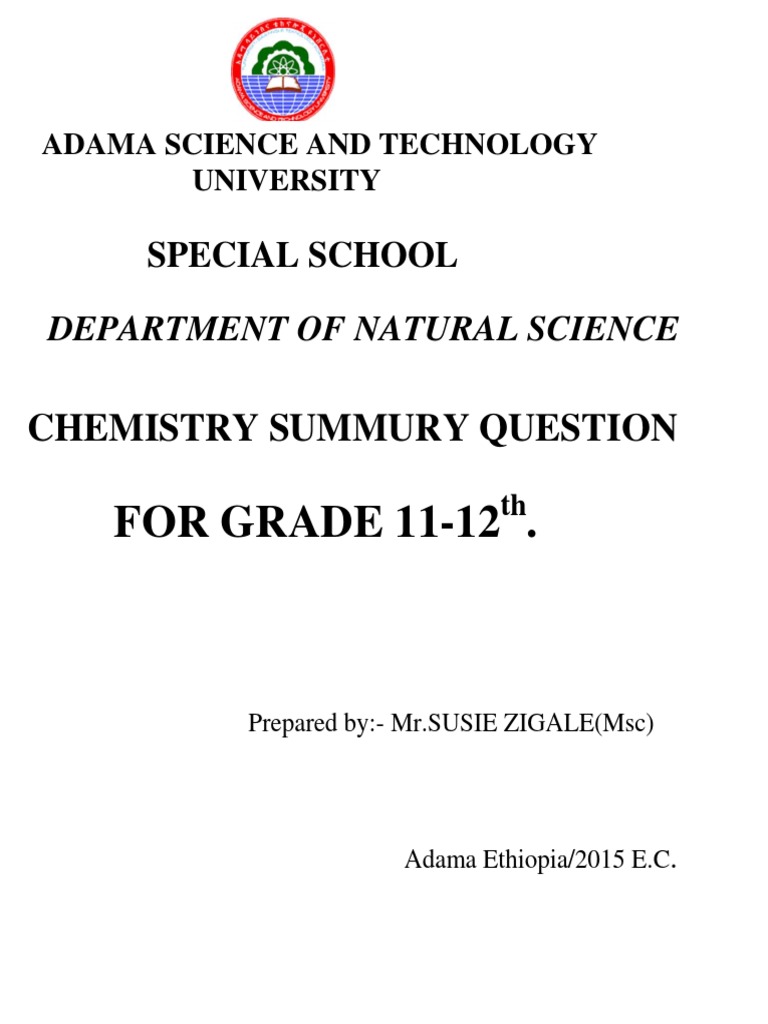 Chemistry Worksheet | PDF | Chemical Bond | Atoms
