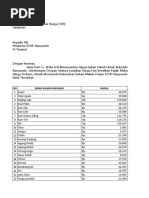 Form Keluar Masuk Barang Gudang | PDF