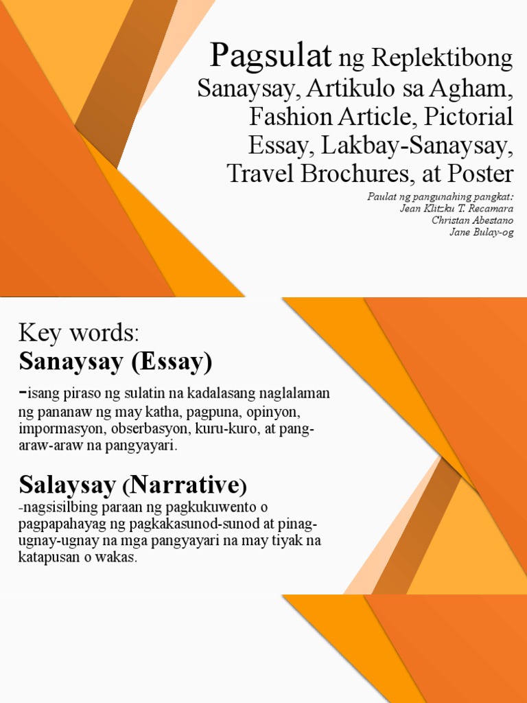 Akademikong Sulatin | PDF