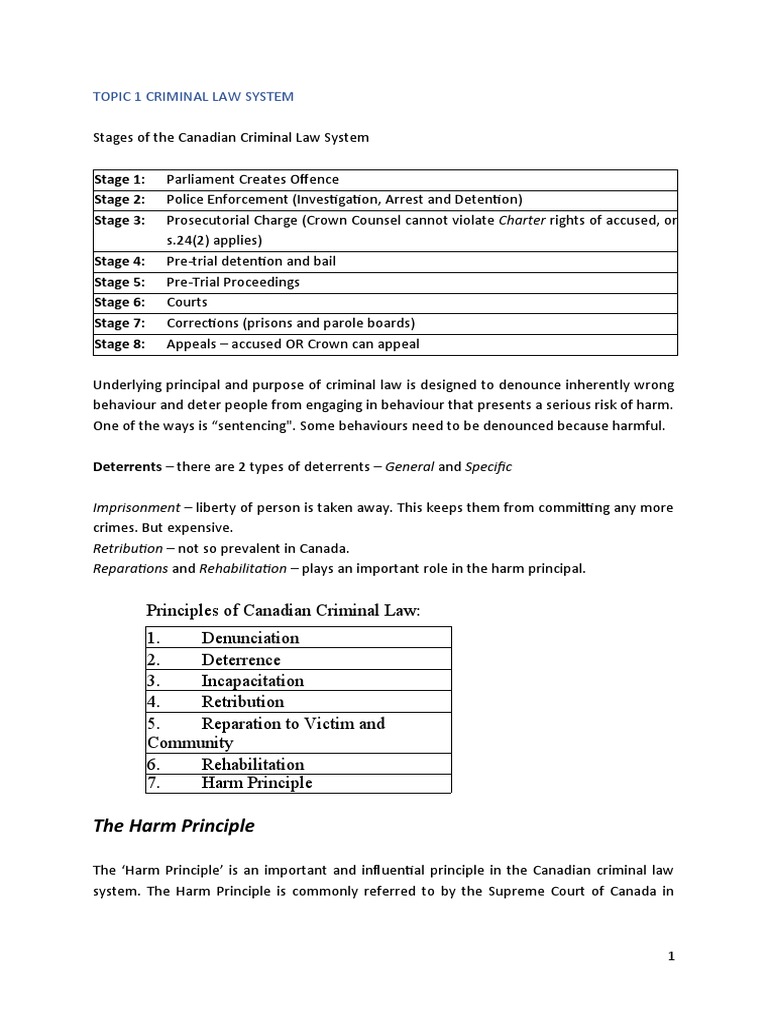 Criminal Law Notes | PDF | Burden Of Proof (Law) | Plea Bargain
