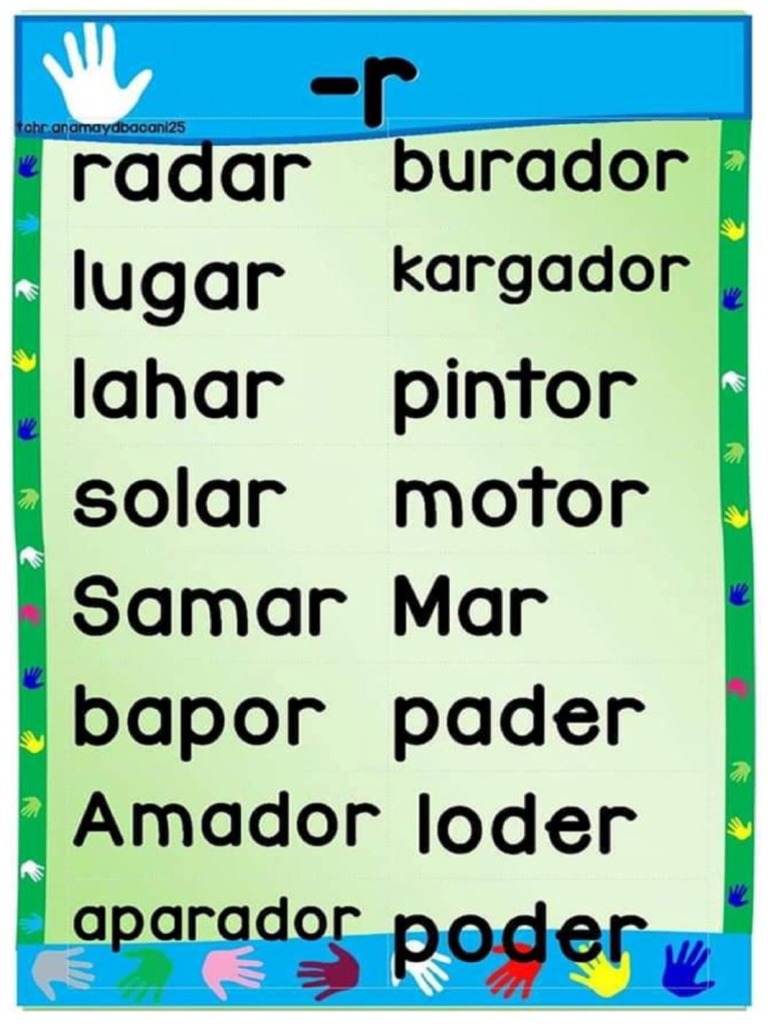 Huling Tunog NG Mga Salita | PDF