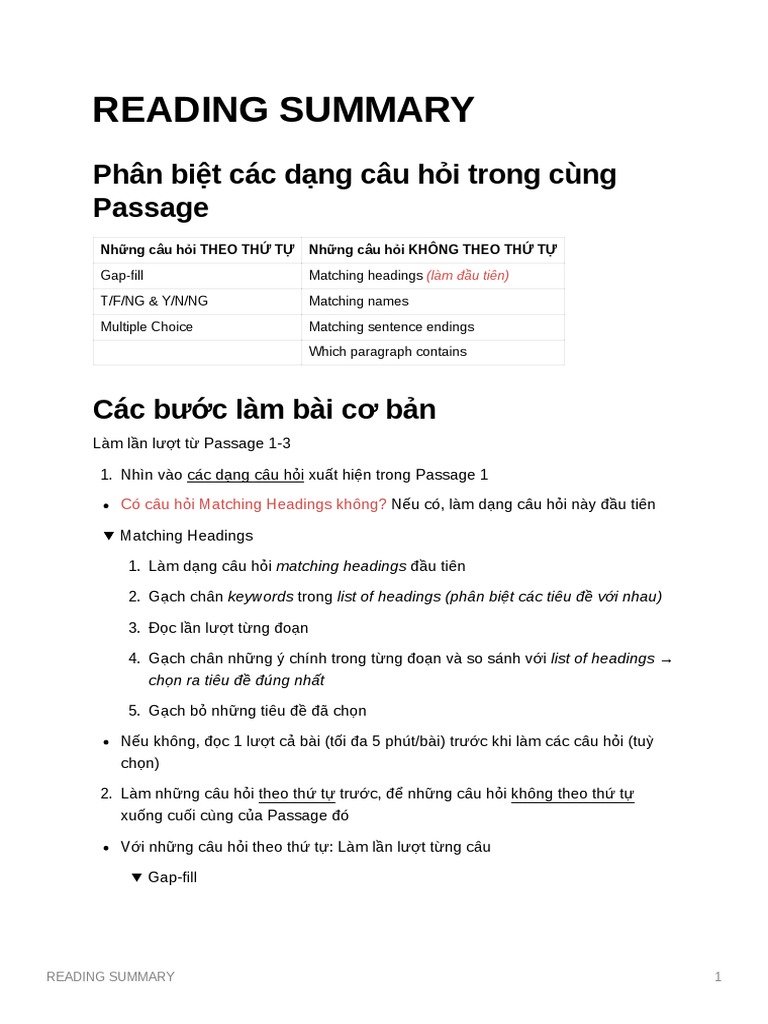 Reading Summary | PDF