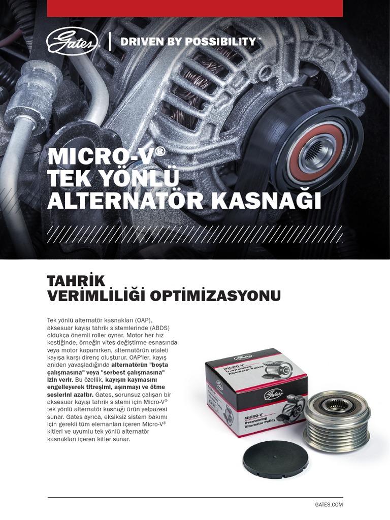 Gates Micro-V OAP Brochure TR | PDF