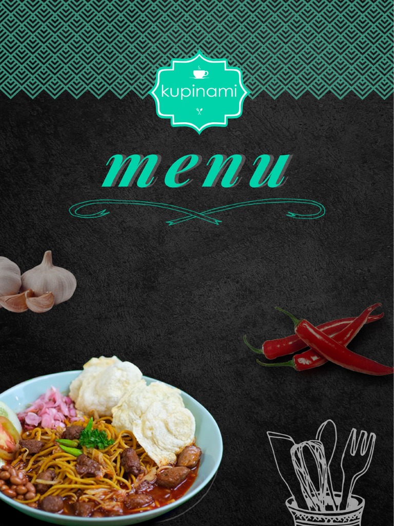 Menu Kupinami | PDF