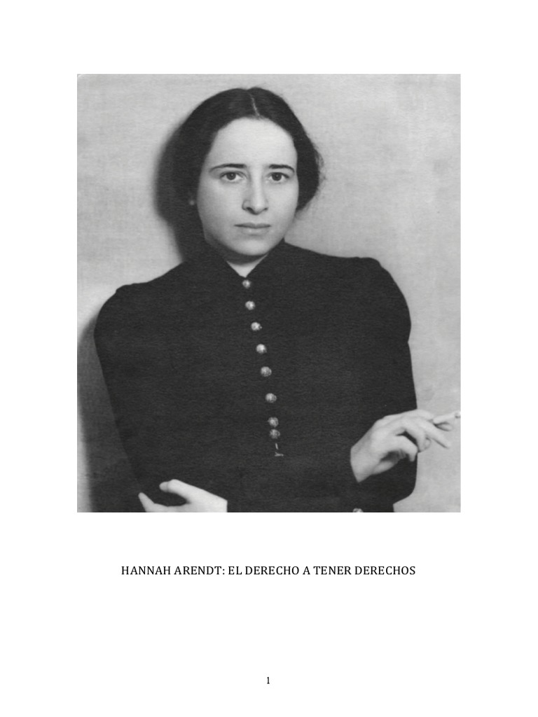 Javier López González - Hannah Arendt-Lecturas Recomendadas | PDF ...
