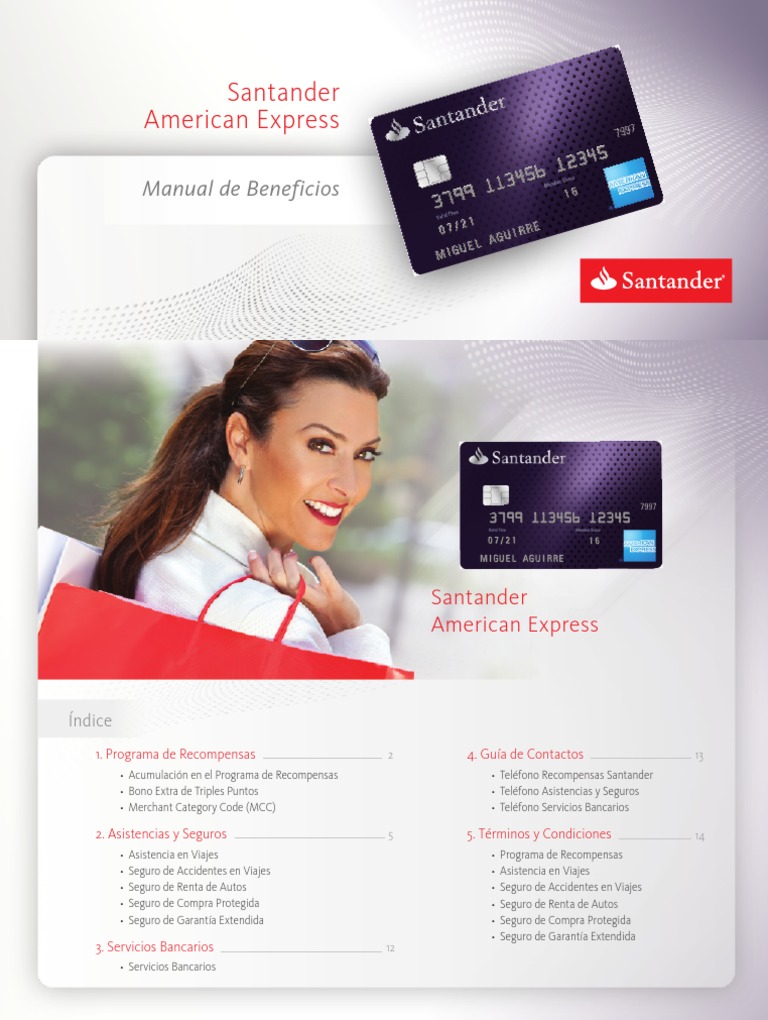 Manual Beneficios American Express | PDF | Seguro | American Express
