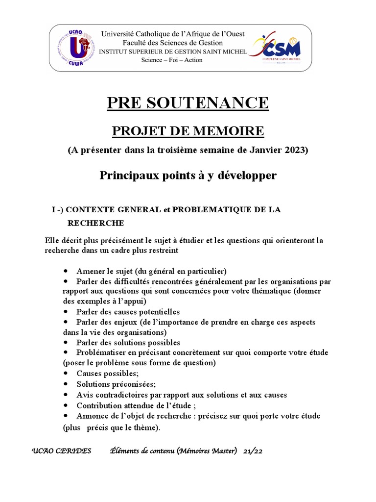Projet de Pre Soutenance - 2022 - 230113 - 135114 | PDF | Évolution de carrière | Ordinateurs